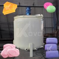 China Fully Automatic Soap Machine With 500kg/H Eco Friendly Stainless Steel Soap Production Line for sale