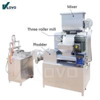 China Compact Fully Automatic Soap Making Machine with 100-300kg/h Capacity for Bar Soap Production Line for sale