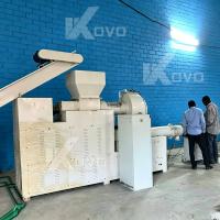 China Small Auto Toilet Bath Bar Soap Making Machine Line Pump Engine Motor Double Screws Vacuum Plodder Machine for sale