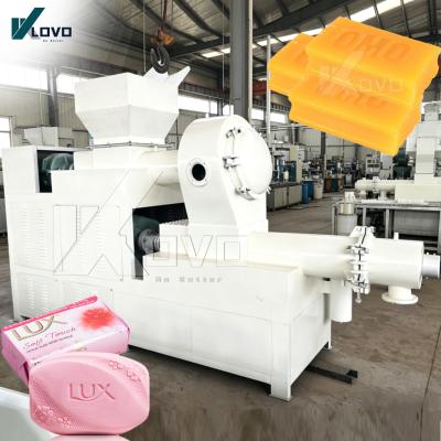China 150kg/H Auto Laundry Bar Soap Making Machine Body Fully Automatic Soap Making Machine for sale