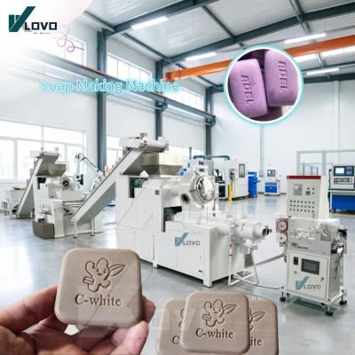 China 500kg Fully Automatic Soap Machine White Finish Size 2500mm X 1200mm X 900mm Suitable for Continuous Soap Manufacturing for sale