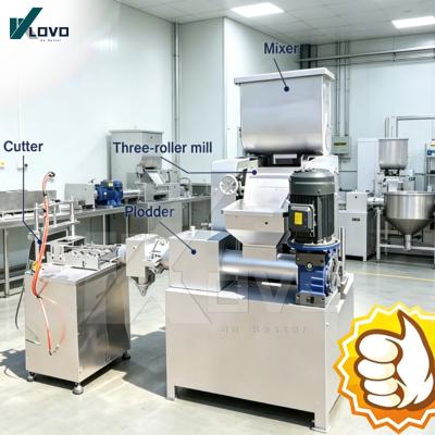 China Automatic Soap Making Machine with Long Service Life, Small Footprint, and Multifunction for Bar Soap Production Line for sale