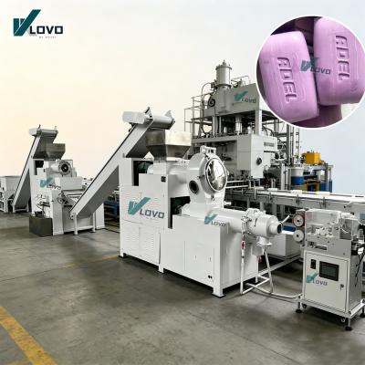 China High Efficiency Automatic Soap Making Machine | Soap Extruder Cutting Production Line for Sale for sale