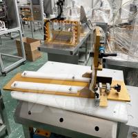 China Mini Semi Automatic Pneumatic Handmade Soap Cold Process Cutting Machine With Bearing for sale