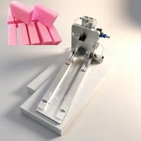 China Stainless Steel Pneumatic Soap Block Cutting Machine  For Bath Soap Toilet Soap for sale