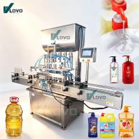 China Semi Automatic Full Automatic Lotion Hand Sanitizer Liquid Soap Detergent Filling Machine for sale
