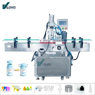 China Liquid Soap Automatic Plastic Bottle Jar Capping Machines Pet Bottle Capping Machine for sale