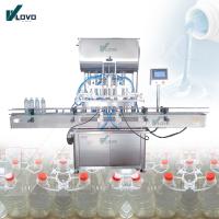 China Auto 100-1000ml Liquid Soap Aundry Hand Washing Gel Dishwashing Liquid Filling Machine for sale
