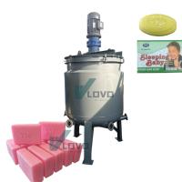 China Saponification Soap Making Machine Toilet Soap Production Line For Palm Oil Caustic Soda for sale