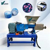 China Toilet Block Water Soluble Film Paper Blue Bubble Production Line Cleaner Making Machine for sale