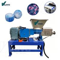 China Blue Bubble Toilet Block Making Machine Automatic Toilet Bowl Cleaner Block Machine for sale