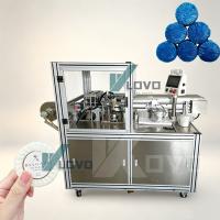 China Electric Toilet Cleaner Block Making Machine With Motor Bearing PLC For Chemical Use for sale