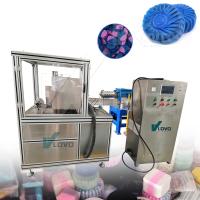 China Electric Toilet Cleaner Block Making Machine With Motor Bearing PLC For Chemical Use for sale
