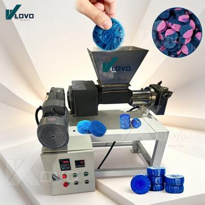China High Output Blue Bubble Production Line Automatic Toilet Cleaner Block Extruder Production Line for sale