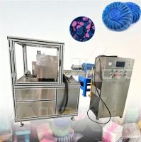 China Fully Automatic Blue Bubble Production Line Toilet Cleaner Ball Forming Machine for sale
