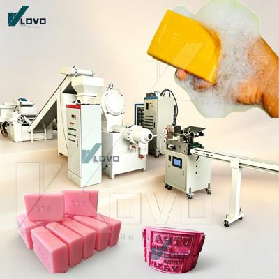 China 300kg/H Automatic Laundry Soap Production Line For Industrial Soap Manufacturing for sale