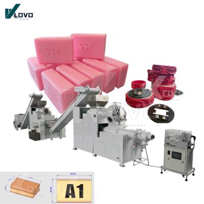 China LOVO LOVO-300 Fully Automatic 380V Soap Machine Line for 100-300kg/h Bar Soap Making Easy Operate Small Manufacturing for sale