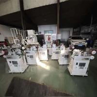 China Bar Soap Cutting Machine With Custom Soap Shape 100-3000kg/H Electronic PLC Control for sale