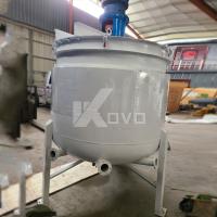China Glycerin Soap Making Machine Saponification Machine-Fully Automatic High Capacity Laundry Bar Soap Line for sale