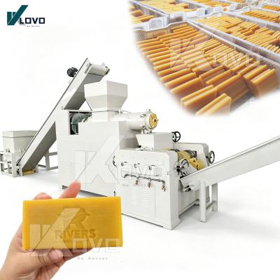 China Fully Automatic Laundry Soap Production Line with Soap Cutting Stamping Unit for sale
