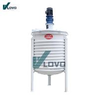 China Steam-heated Mixing Tank with External Coil Soap Making Machine Mixing Tank Soap Saponification Tank With Heating And Stirring Function for sale