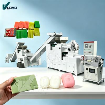China 300kg per hour automatic production line designed for industrial-scale laundry soap and toilet soap manufacturing for sale
