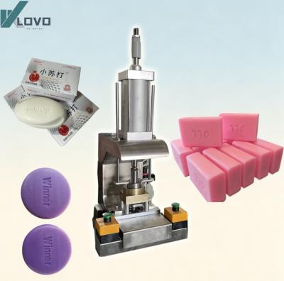 China Semi-Auto Soap stamping machine  – Customizable Brass Mold for Laundry and Toilet Soap Printing for sale