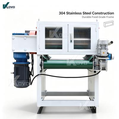 China LOVO 304 Stainless Steel Continuous Saponification Unit — Cold Roll Drying System for Soap Noodle Production for sale