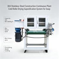 China LOVO 304 Stainless Steel Continuous Saponification Unit — Cold Roll Drying System for Soap Noodle Production for sale
