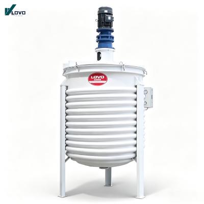 China Steam-Heated Mixing Tank with External Coil Soap Making Machine Mixing Tank Soap Saponification Tank with Heating and Stirring Function for sale