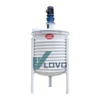 China External Coil Steam Heating Soap Saponification Mixer – Complete with Agitation System for sale