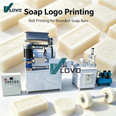 China Home Use Soap Making Machine with Custom Brass Molds for Startup Soap Brands for sale