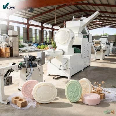 China Industrial Complete Bar Soap Making Machine Full Automatic Bar Soap Production Line For Large Soap Factory for sale