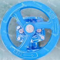 China Blue Flange Gate Valve DN100 Ductile Iron Gate Valve for Oil Gas Water for sale