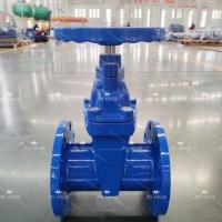 China Drinking Water Gate Valve WRAS Flange Ends Resilient Rubber Seat 2-48 Inch for sale