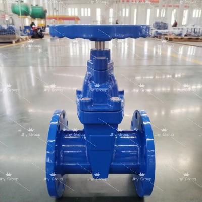China Drinking Water Gate Valve WRAS Flange Ends Resilient Rubber Seat 2-48 Inch for sale