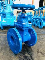 China DN80 Ductile Iron GGG50 Non Rising Stem Gate Valve DIN Standard Flange Ends for sale