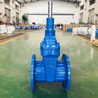 China Lock Closed DI Gate Valve Non Rising Stem Resilient Seated Valve for sale