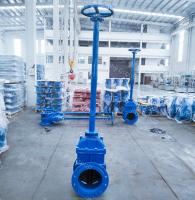 China Resilient Seated Gate Valve Handle Extension Non Rising Stem Valve for sale