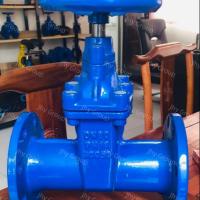 China F5 DIN Non Rising Sluice Valve Flange Ends Resilient Seat Gate Valve 2-48 Inch for sale
