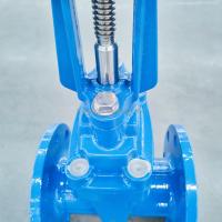 China 2-48 Inch Rising Stem Gate Valve Resilient Seated Rubber Seat Ductile Iron for sale