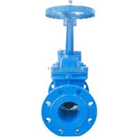 China 2-48 Inch Rising Stem Gate Valve Resilient Seated Rubber Seat Ductile Iron for sale