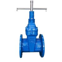China Lock Closed DI Gate Valve Non Rising Stem Resilient Seated Valve for sale