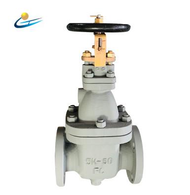 China JIS Standard Bronze Cast Iron Flanged End Metal Seat Gate Valve DN15-DN300 for sale