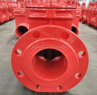 China Red Non Rising Stem Wedge Gate Valve API 600 API 6D Design Standard for sale