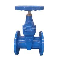 China Blue Non Rising Stem Gate Valve Flange End DN300 API 600 for Water Treatment for sale