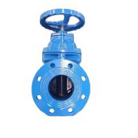 China API 6D Ductile Iron Gate Valve Blue Paint Designed To API 600 Standard for sale