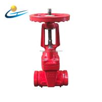 China Ductile Iron Rising Stem Gate Valve DN40-DN1200 PN10/PN16 Flanged for sale