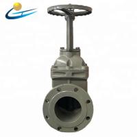 China PN10 PN16 Cast Iron Rising Stem Gate Valve DN40 Flange Connection for sale