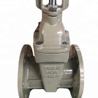 China PN10 PN16 Cast Iron Rising Stem Gate Valve DN40 Flange Connection for sale